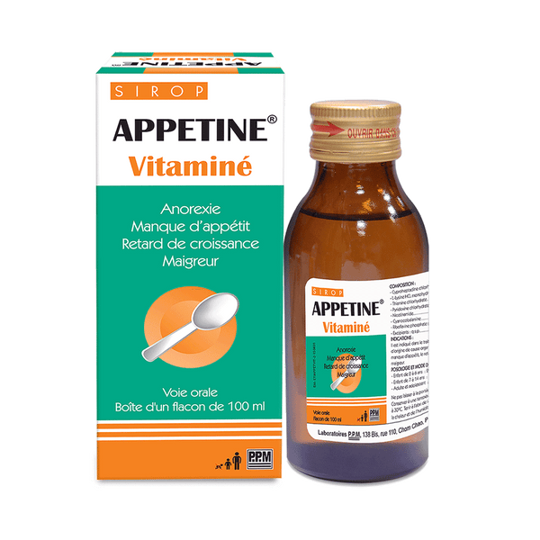 APPETINE® Vitaminé Syrup – PPM